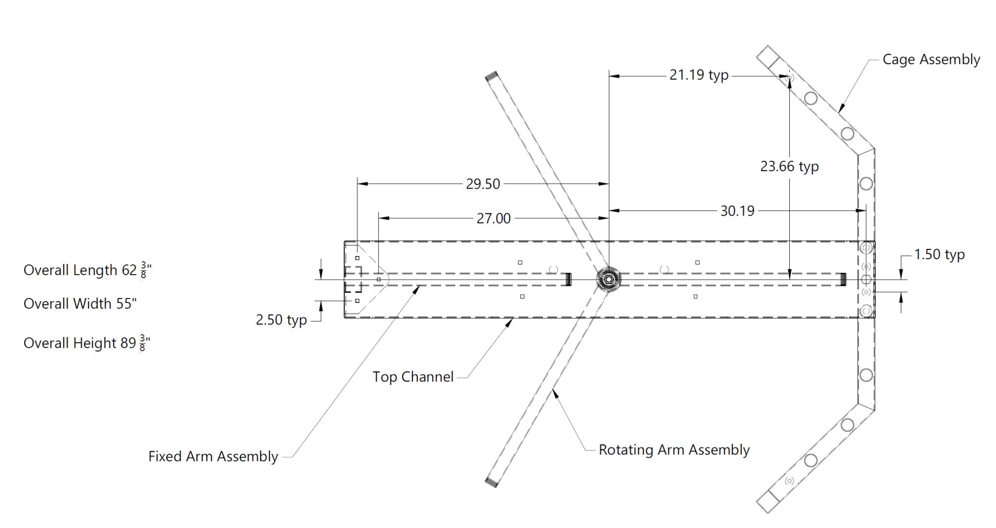 HT431 SecureTurn Full-Height Single Turnstile - TURNSTILES.us