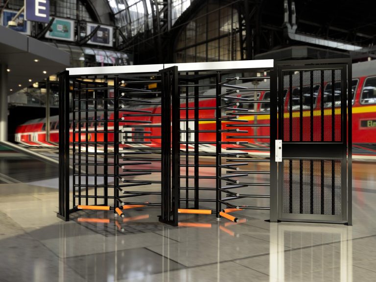 HT431 SecureTurn Full-Height Single Turnstile - TURNSTILES.us