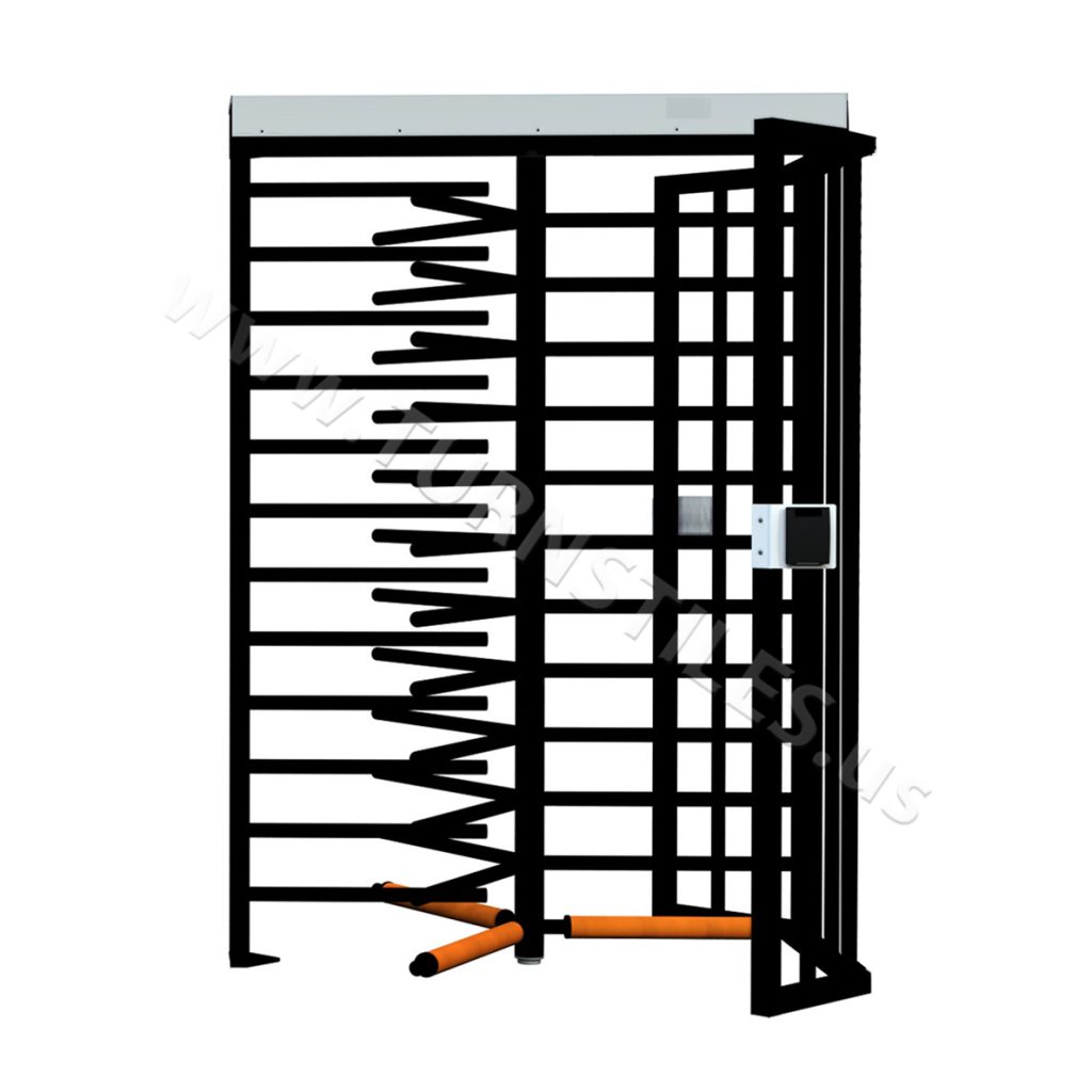 HT431 SecureTurn Full-Height Single Turnstile - TURNSTILES.us