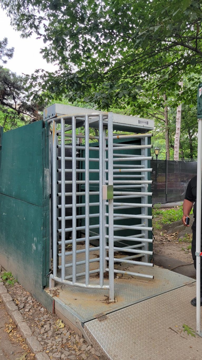 Portable Single Turnstiles with Ramps (1 Available) - Used Turnstiles ...