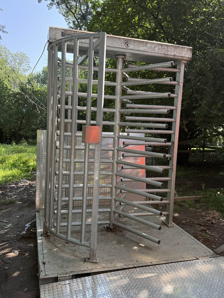 Portable Single Turnstiles with Ramps (1 Available) - Used Turnstiles ...