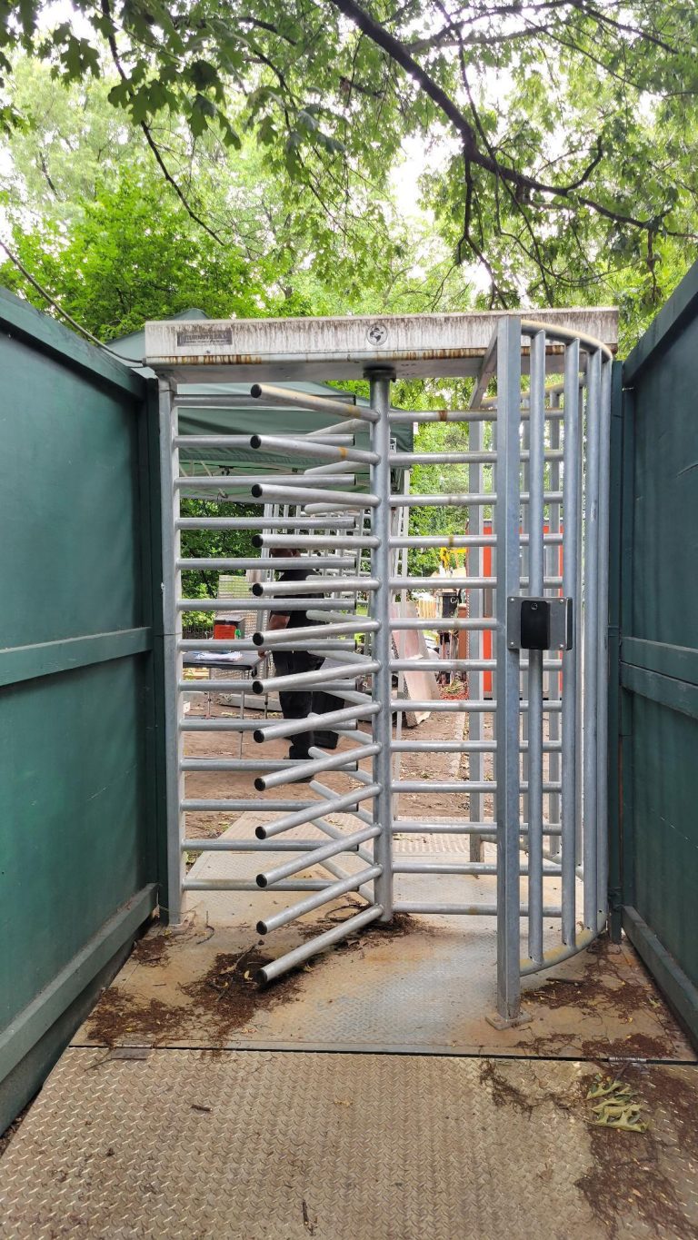 Portable Single Turnstiles with Ramps (1 Available) - Used Turnstiles ...
